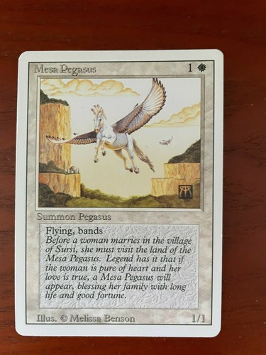 MTG Mesa Pegasus SINGLE USED EXCELLENT CONDITION SEE PHOTOS | eBay