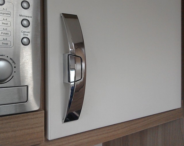 Swift Sterling Sprite Caravan Motorhome Cupboard Door Handle Grey Catch ...