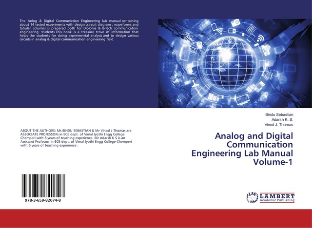 Analog And Digital Communication Engineering Lab Manual Volume-1 von Bindu Sebastian (2016 ...