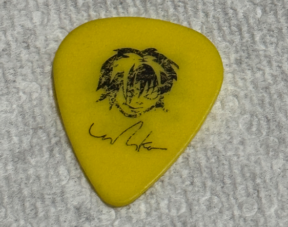 Sugarcult Marko DeSantis Concert Stage Used Yellow Tour Guitar Pick ...