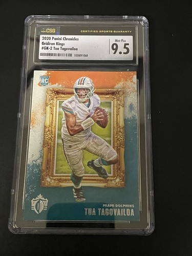 CSG 9.5 Tua Tagovailoa Gridiron Kings Rookie | eBay