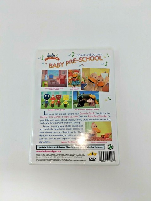 Baby Prodigy - Dookie and Dotties Baby Pre-School (DVD, 2005) | eBay