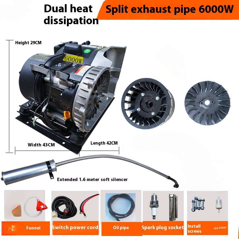 Electric Vehicle Range Extender Generator Ultra-quiet Three-four ...