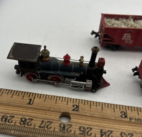 Bachmann Train HO Scale 119 Union Pacific 4-4-0 Plus Extra Cars Nice ...