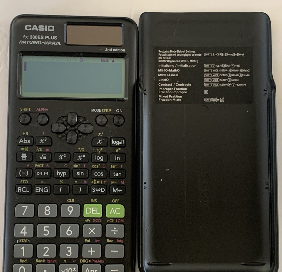 Scientific Calculators Lot of 4, Texas Instruments & Casio TI-30Xa, TI ...
