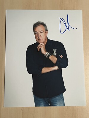 JEREMY CLARKSON HAND SIGNED 8x10 PHOTO AUTOGRAPHED TOP GEAR SHOW COA | eBay