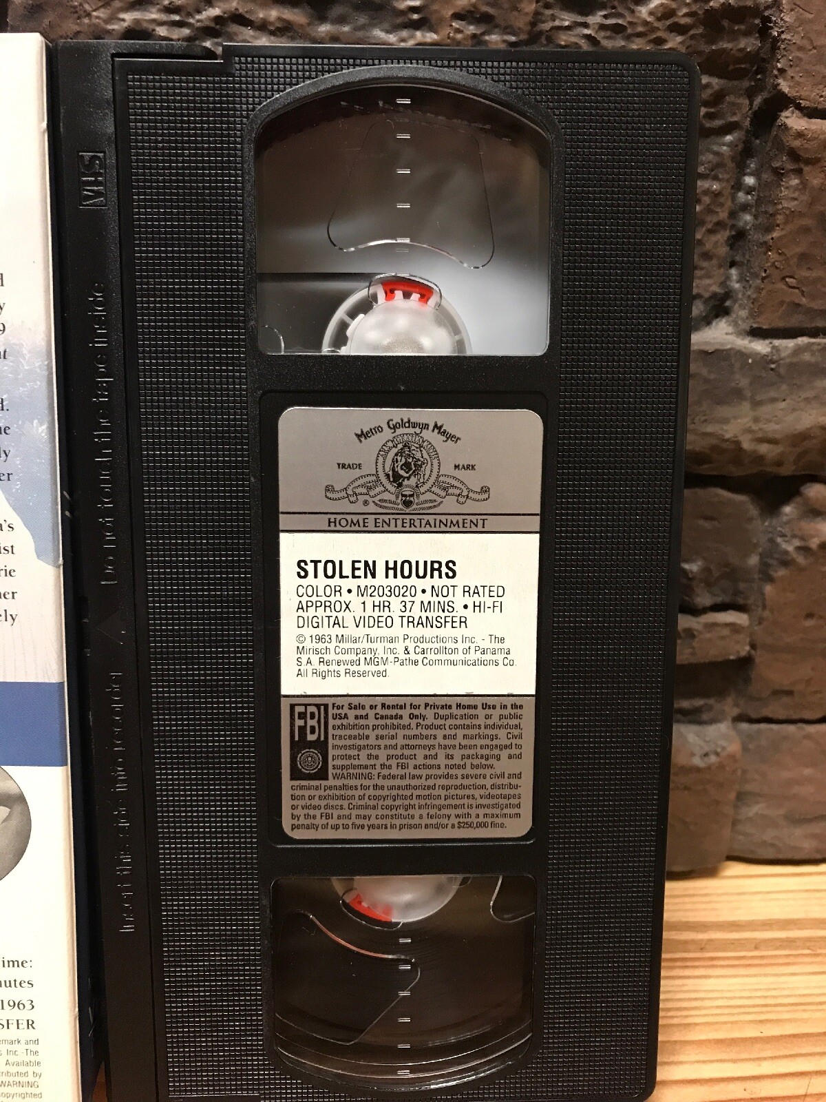 Stolen Hours-Susan Hayward-Michael Craig-vhs 27616302038| eBay