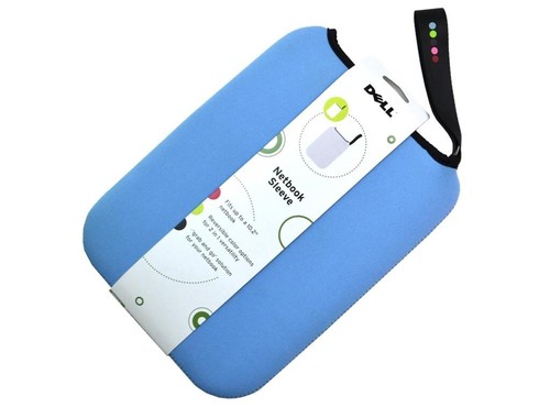 DELL 10.2" BLUE LAPTOP NEOPRENE REVERSIBLE SLEEVE CARRYING CASE BAG ...