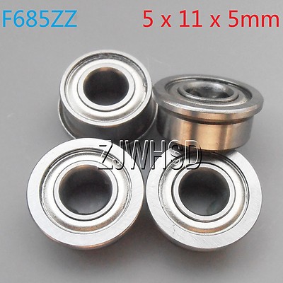 4pcs F685zz Sealed Flange Bearing 5 x 11 x 5 mm for TAMIYA TRAXXAS RC ...