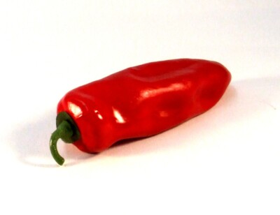 Artificial Chili Pepper Red - Plastic Decorative Vegetable Peppers Fake ...
