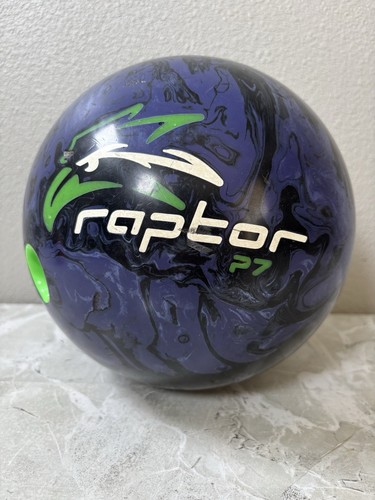 Motiv Raptor P7 Bowling Ball Used 13 lbs 15 oz Single Drill RH Pin Down ...