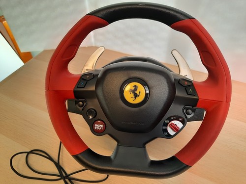 Xbox Thrustmaster Ferrari 458 Spider Wheel/Stand Only | eBay
