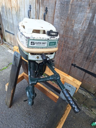 Sears Ted Williams 5 HP Outboard Boat Motor, Model 217 | eBay