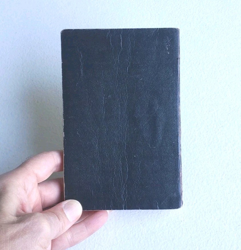 Antique 1911 Small German New Testament Bible with Psalms & Handwritten ...