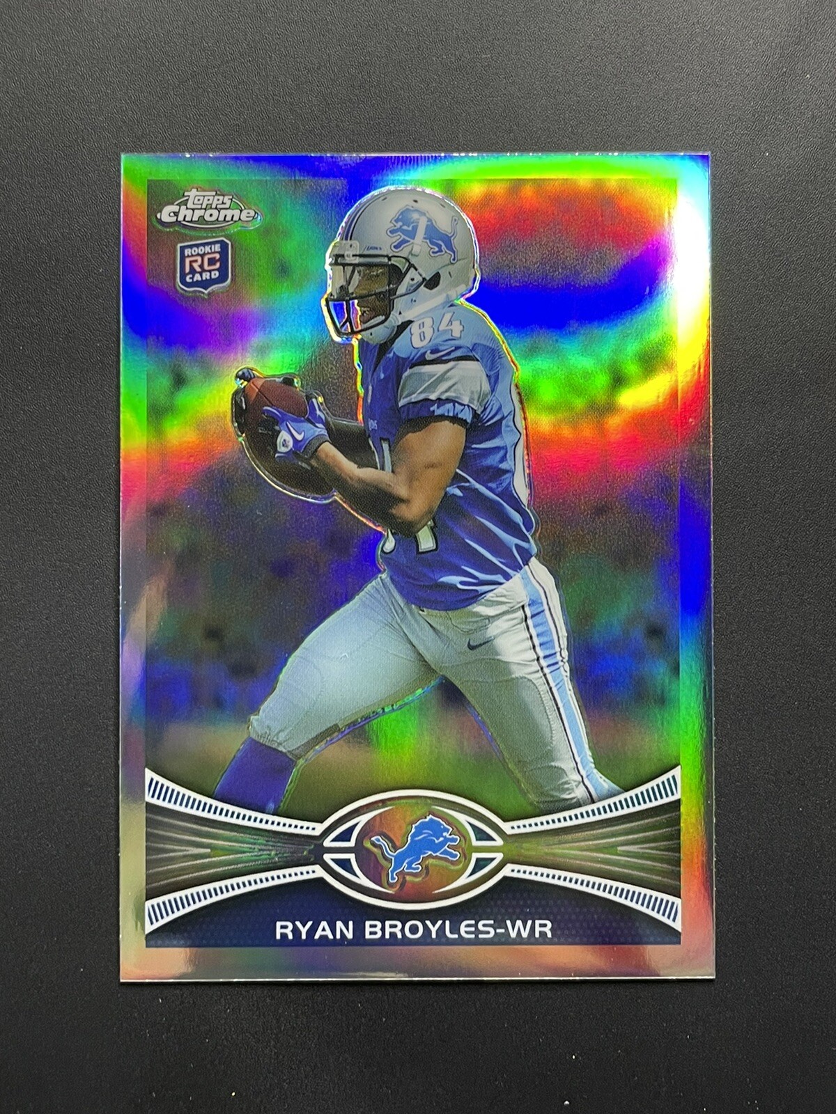 2012 Topps Chrome Refractor Ryan Broyles Rookie RC Detroit Lions | eBay