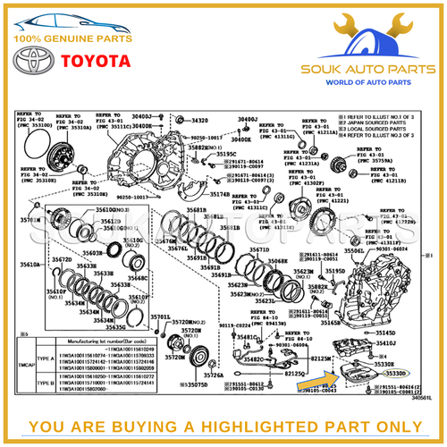 35330-12050 Genuine Toyota STRAINER ASSY, OIL 3533012050 OEM | eBay