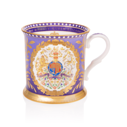 Royal Collection Trust Queen Elizabeth II Cup PLATINUM JUBILEE Tea Mug ...
