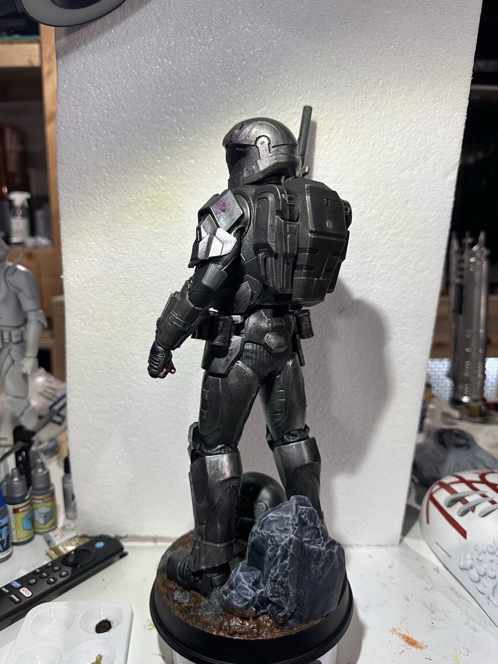 1/12 Scale 6” Halo ODST Elite Blood Splattered Spartan Statue (Made To ...
