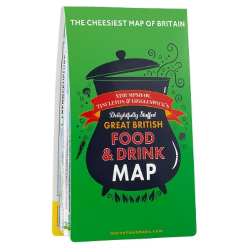 Great British Food & Drink Map (Map) 9781999784560 | eBay