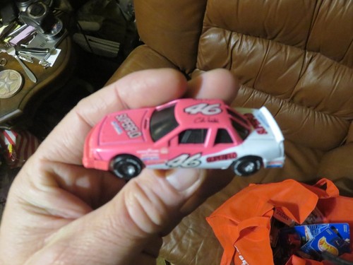 VTG DIECAST RACING CHAMPIONS 1989 SUPERFLO #46 RACE CAR PINK WHITE | eBay