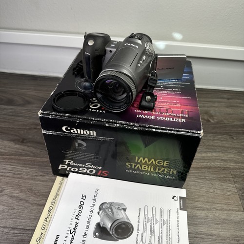 Rare! CANON PowerShot PRO 90 IS DIGITAL Camera 3.3MP From Tested | eBay