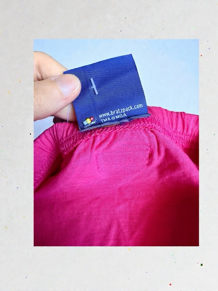 Y2K BRATZ Royale Girls Pink Halter Top & Shorts Set Size 6 NWT 2000s ...