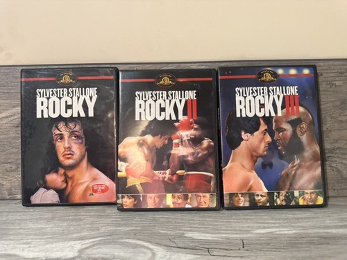 Rocky Box Set: Rocky (1976), Rocky II (1979) & Rocky III (1982) ~ DVD ...