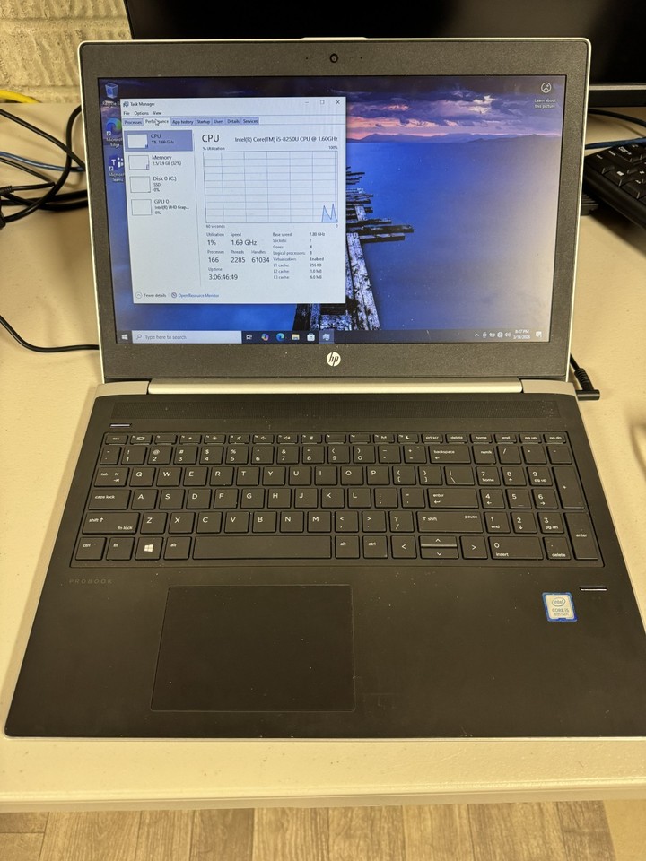 HP PROBOOK 450 G5 I5-8250U @ 1.6GHZ - 8GBRAM - 256GB SSD - 15.6 ...