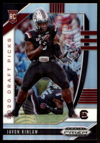 Javon Kinlaw 2020 Panini Prizm D/P #161 South Carolina Gamecocks NFL ...