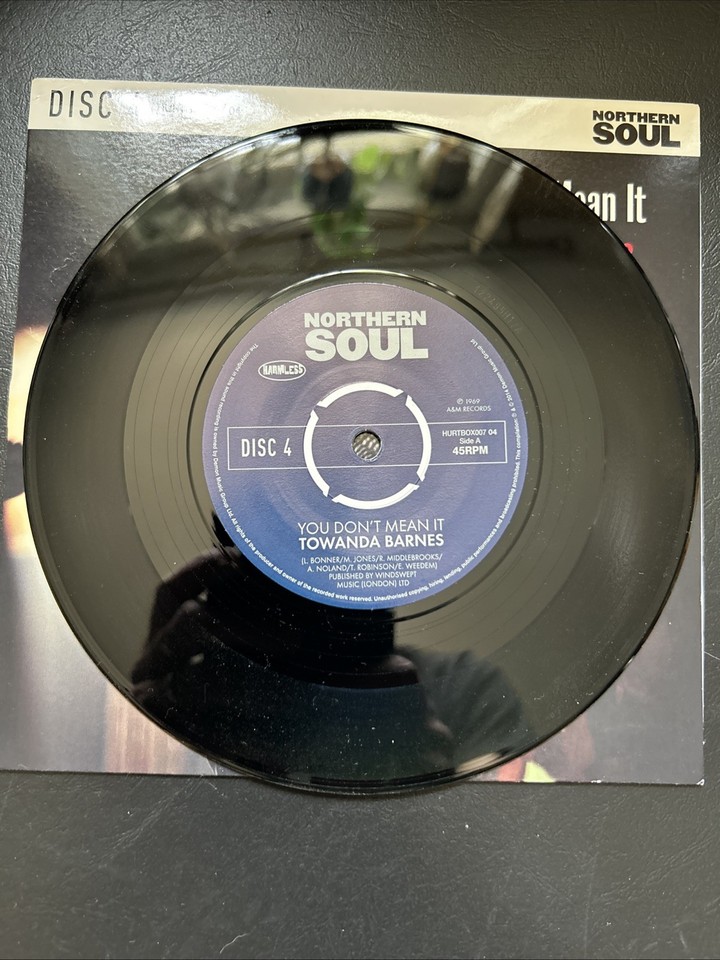 NORTHERN SOUL FRANKIE VALLI THE NIGHT/TOWANDA BARNES YOU DON'T MEAN IT ...