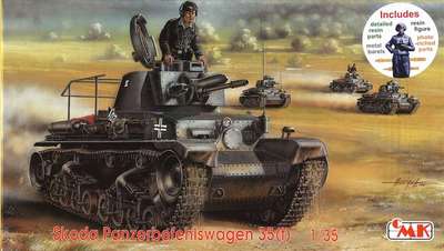 CMK Czech Masters 1/35 Skoda Panzerbefehlswagen 35(t) #35027 #T35027 ...