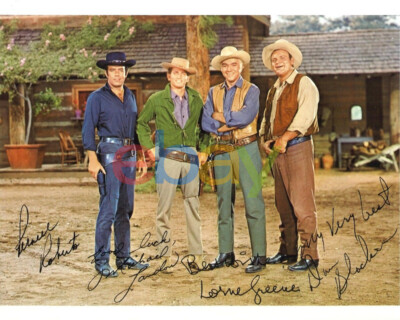 Bonanza Cast Signed 8x10 Autographed Photo reprint | eBay