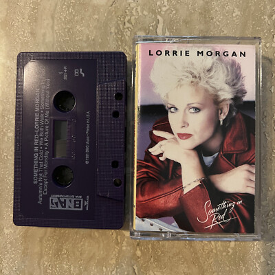Cassette Lorrie Morgan Something In Red ©1991 BMG Music (New Case ...
