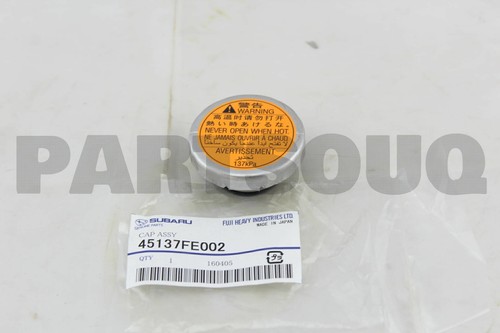 45137FE002 Genuine Subaru CAP ASSY 45137-FE002 | eBay