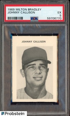 1969 Milton Bradley Johnny Callison PSA 5 EX | eBay