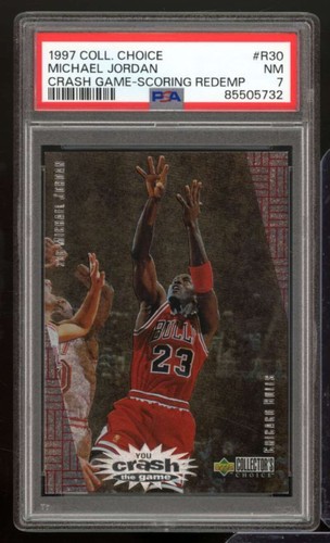 Michael Jordan Card 1997-98 Collector's Choice Crash The Game Prizes # ...