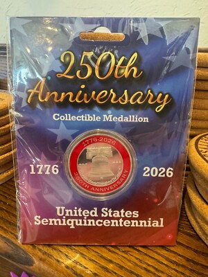 250th Anniversary of America Medallion | eBay