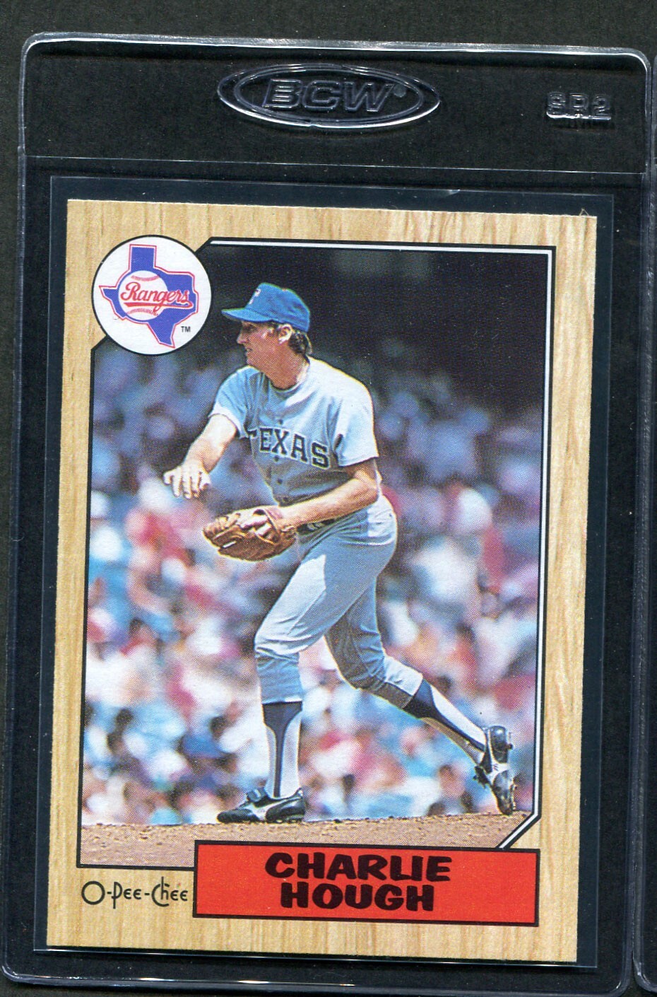 1987 O-Pee-Chee Charlie Hough #70 Rangers Nm/mt | eBay