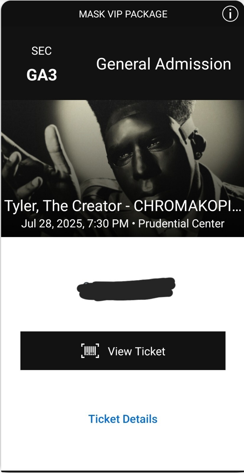 Chromokopia world Tour Tickets (VIP PIT TICKETS THAT COME WITH MERCH ...