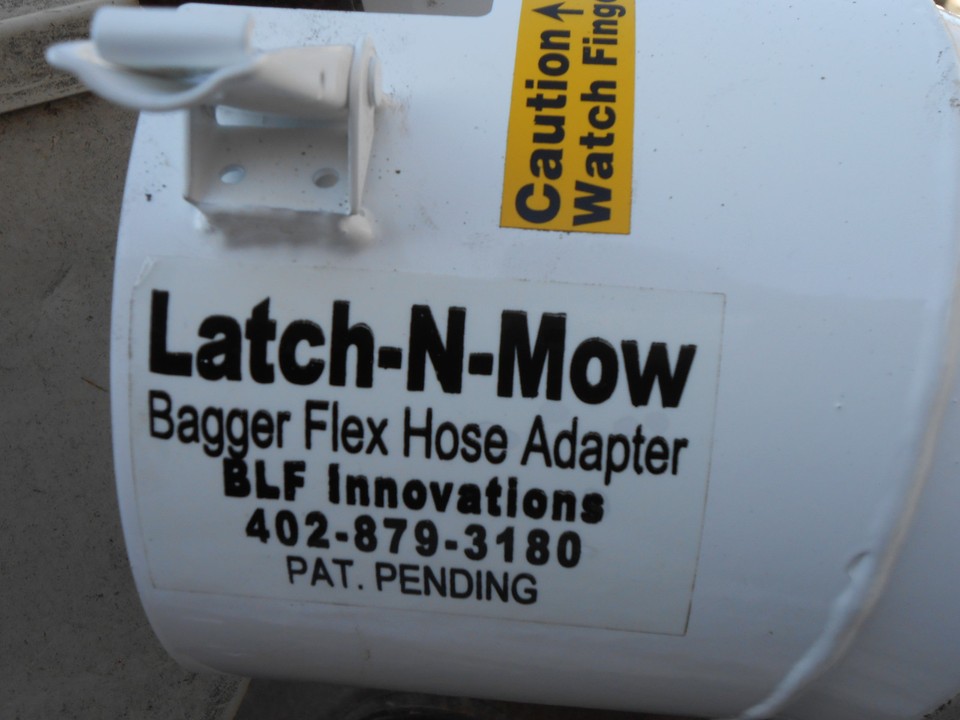 6" Bagger Flex Hose Adapter for Grasshopper mowers, Other Vacuum ...