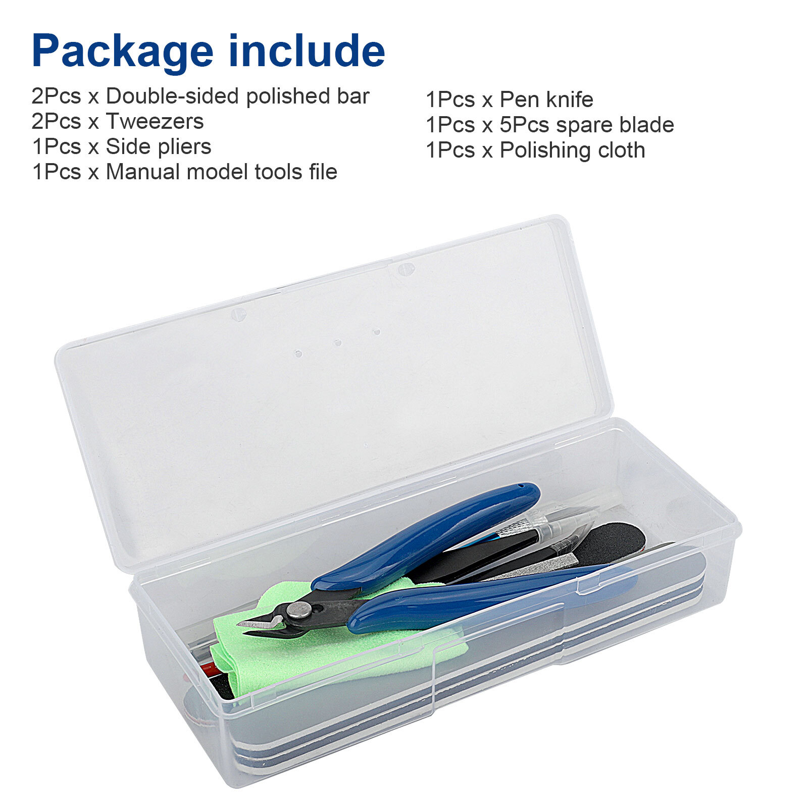 9Pcs Basic Modeler Tool Set Craft Hobby Model Car Building Fix Kit for ...