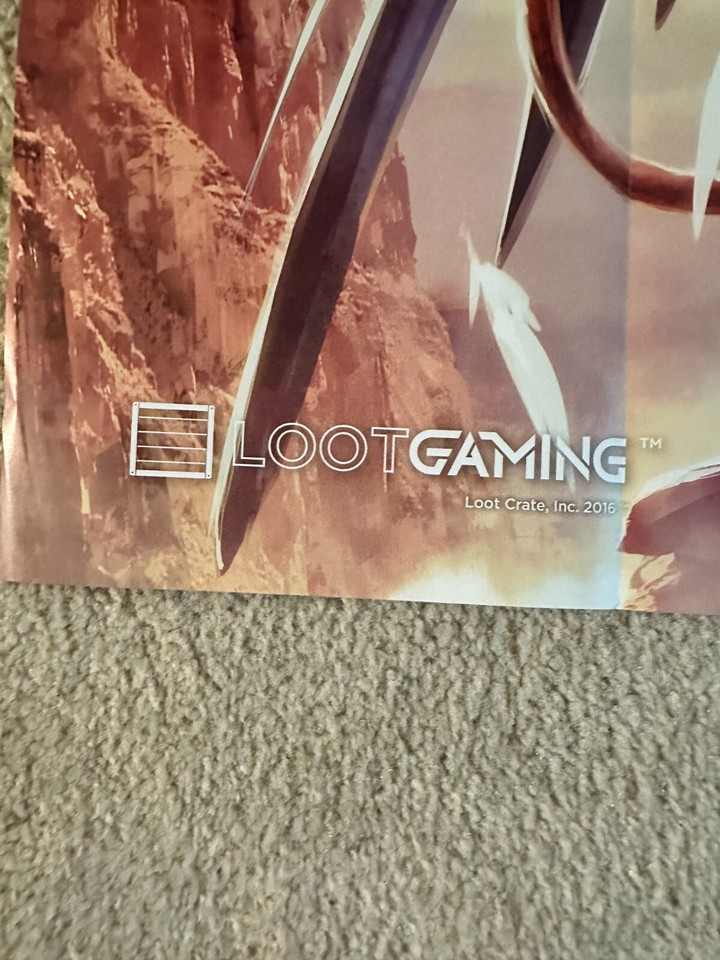 Loot Crate Loot Gaming Exclusive Mythic 2016 Poster | eBay