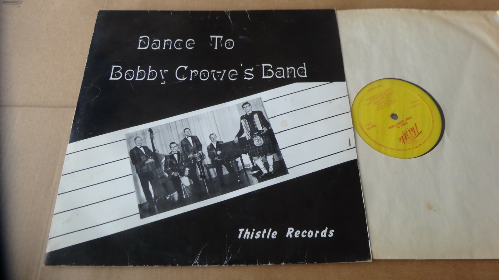 Bobby Crowe’s Band - Dance To Bobby Crowe’s Band Rare Thistle Records ...
