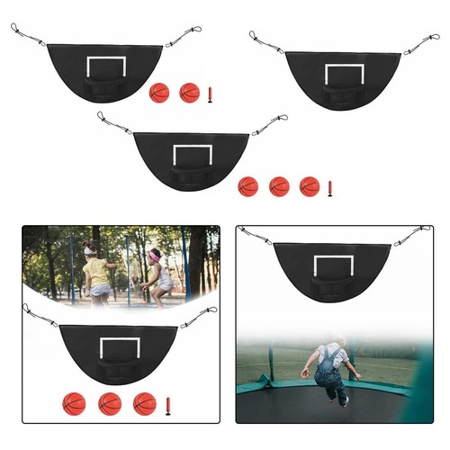 Basketball Hoop Attachment for Trampoline Toy Adjustable Connection ...