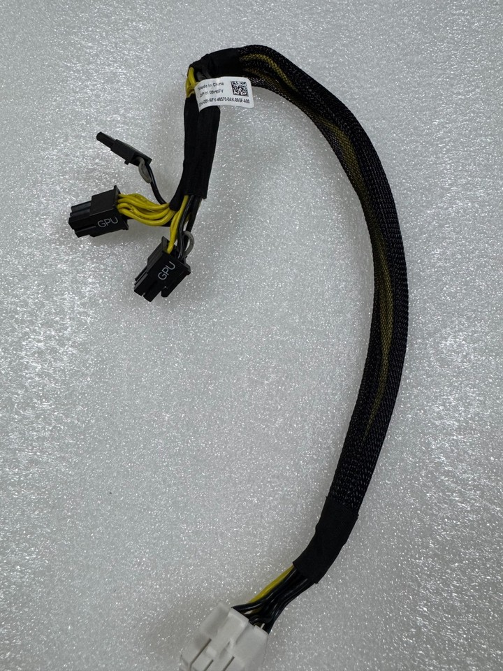 GPU Power Adapter Splitter Cable For Dell PowerEdge R720 R730 R7910 ...