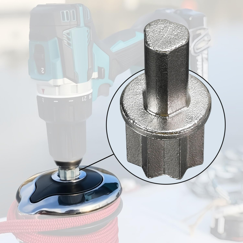 7431 Sailboat Winch Bit Adaptor, Sailing Cordless Drill and Winch ...