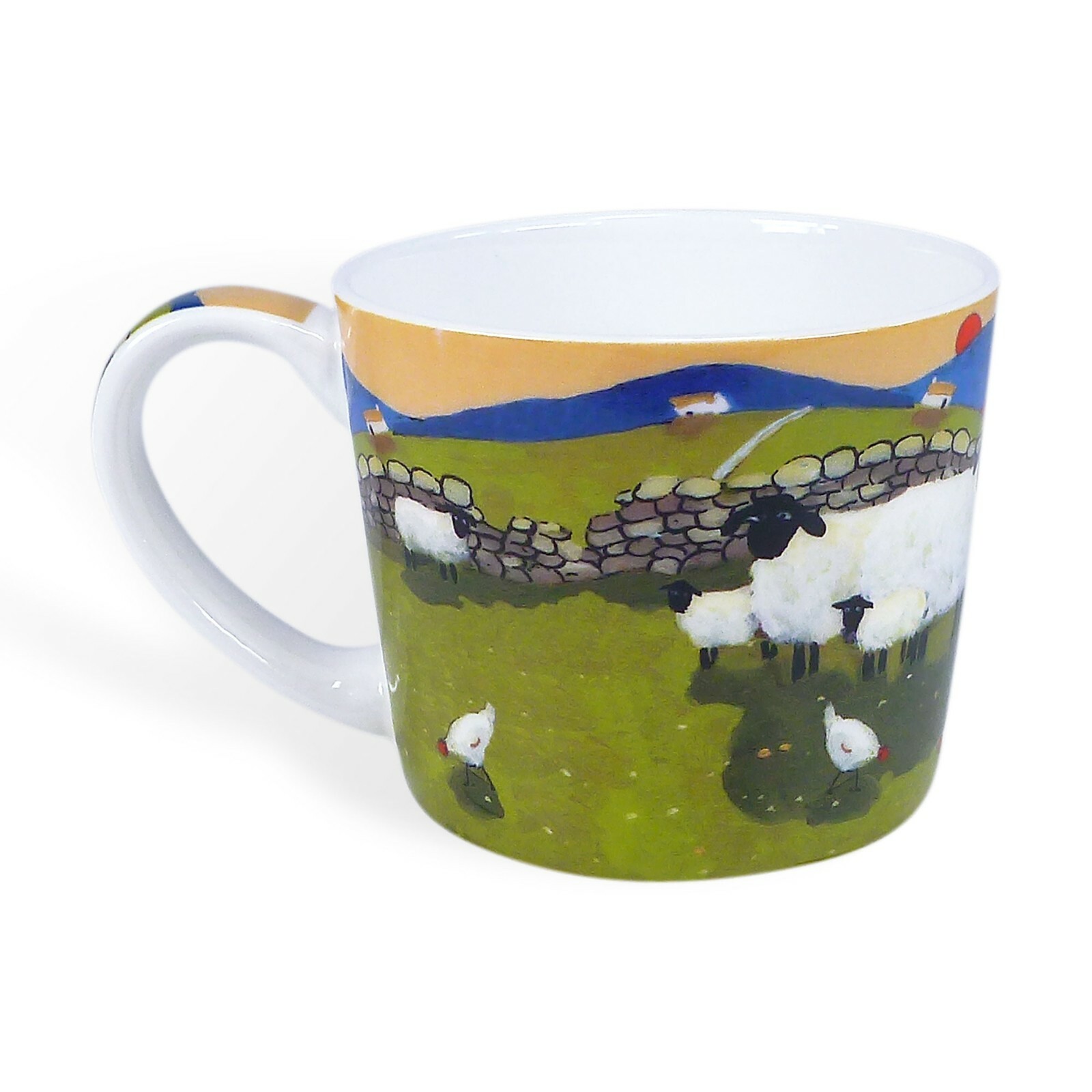 Thomas Joseph Mug, Time To Put Ewer Feet Up, Sheep Mug, Bone China ...