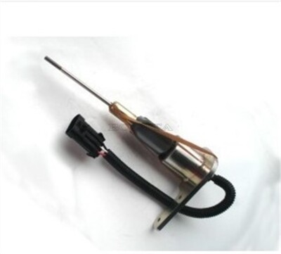 3913795 12V Stop Solenoid For Heavy Duty Navistar Engine Perkins ...