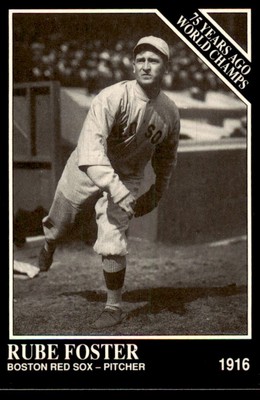 1991 The Sporting News Conlon Collection Rube Foster Baseball Cards ...