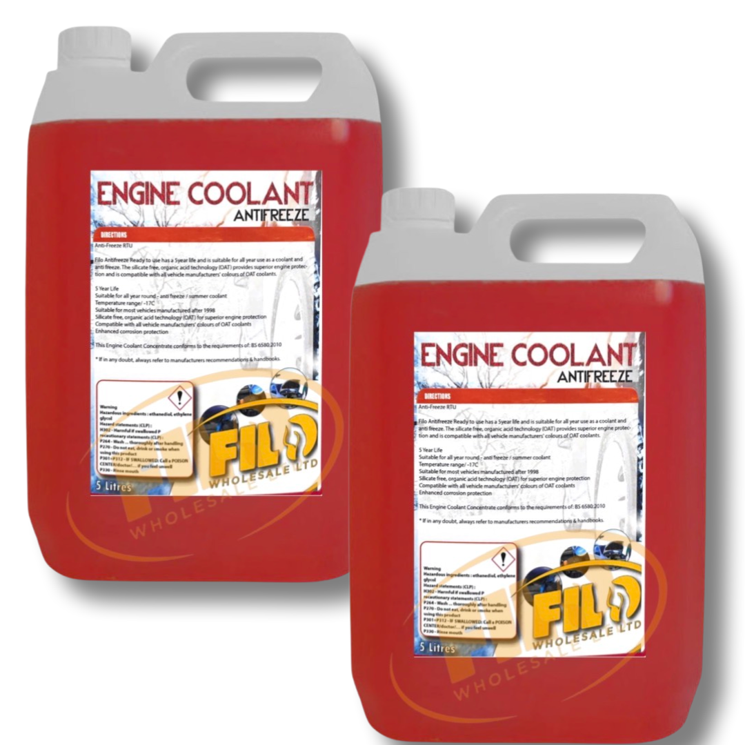 ANTIFREEZE RED ENGINE COOLANT 10L ALL YEAR | eBay